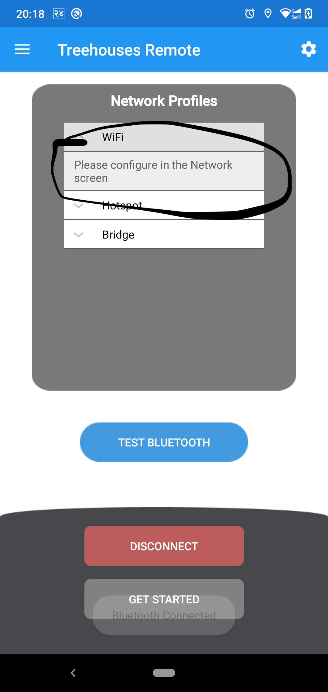 profile : app crashes when clicking on `please configure` . · Issue #617 · treehouses/remote ...
