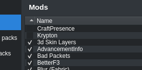 Sort Mods by Disabled · Issue #1082 · PolyMC/PolyMC · GitHub