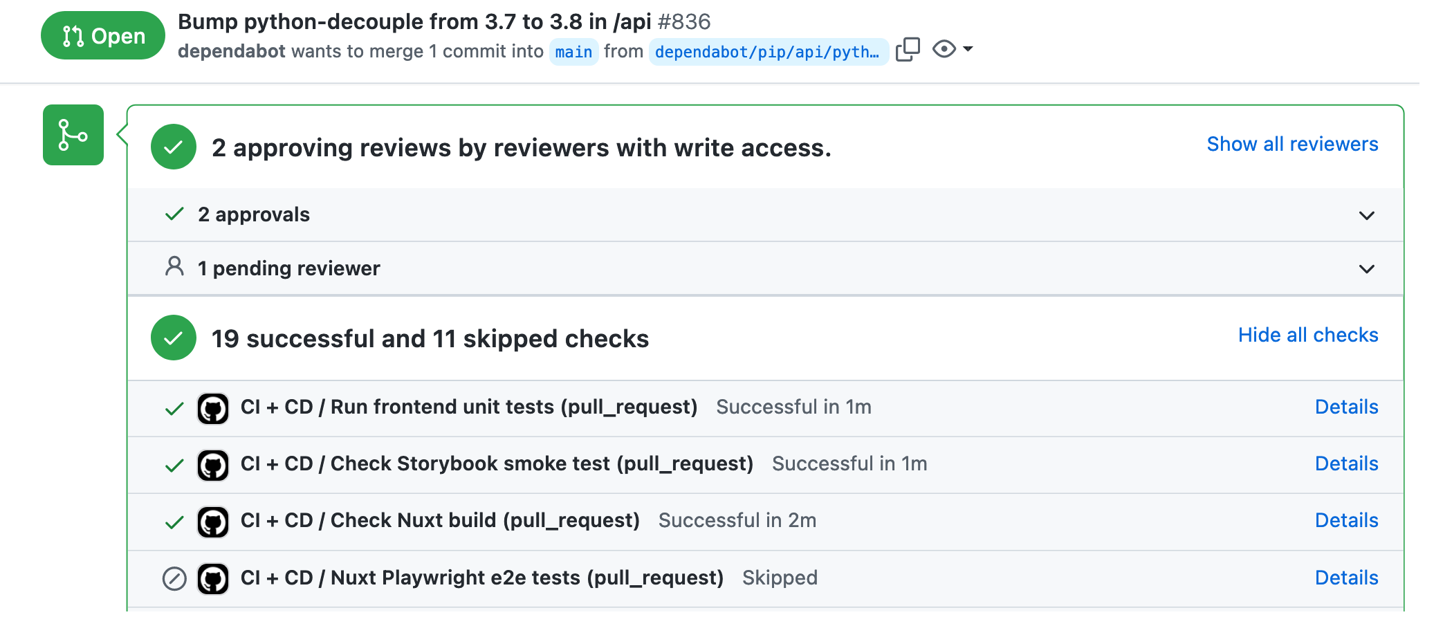 Skip Frontend Docker Image Build And Its Tests On Non Frontend Code