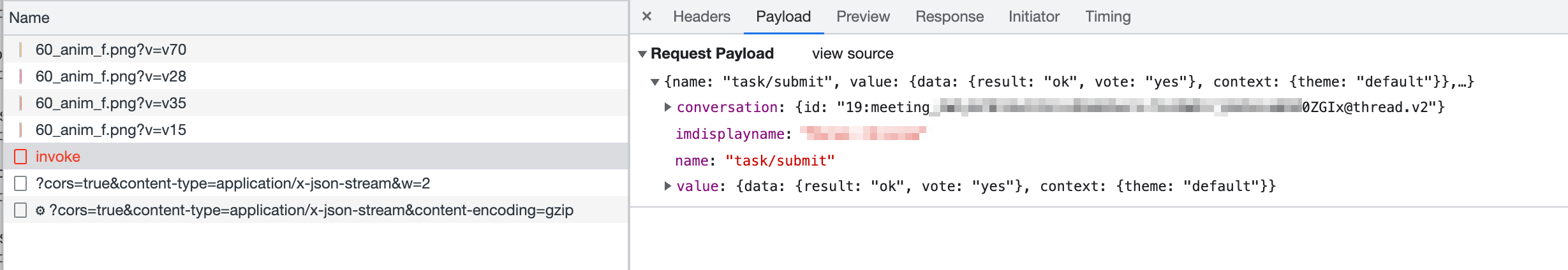 `dialog.submit()` not working when optional parameters are provided ...