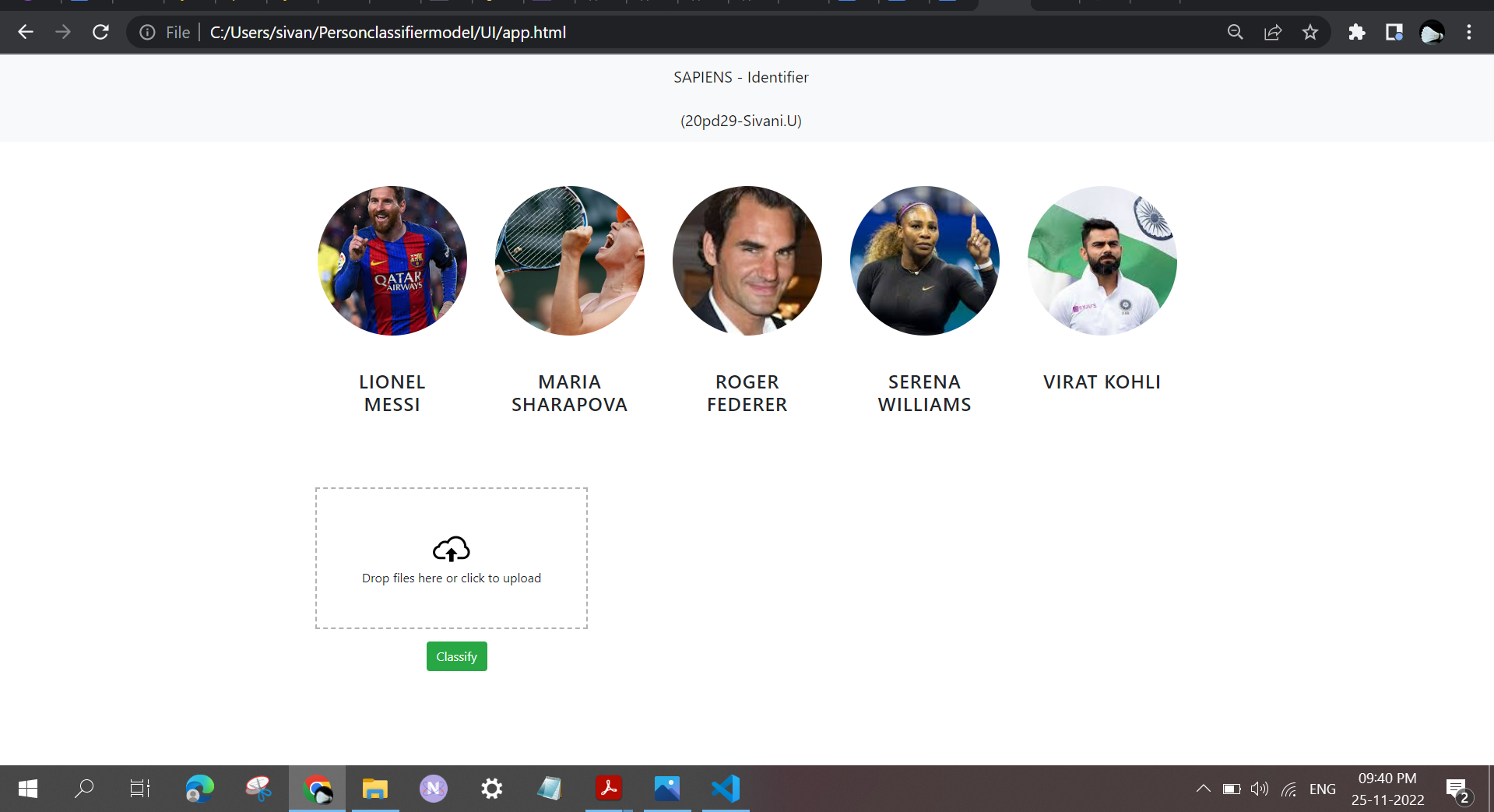 GitHub - Sivaniulax/Sapiens-Identifier