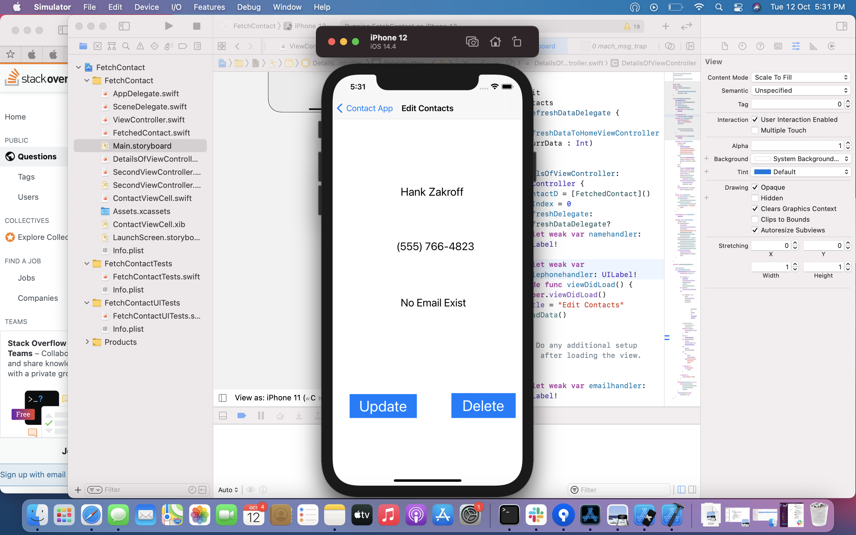 GitHub - PGK22/ContactsApp