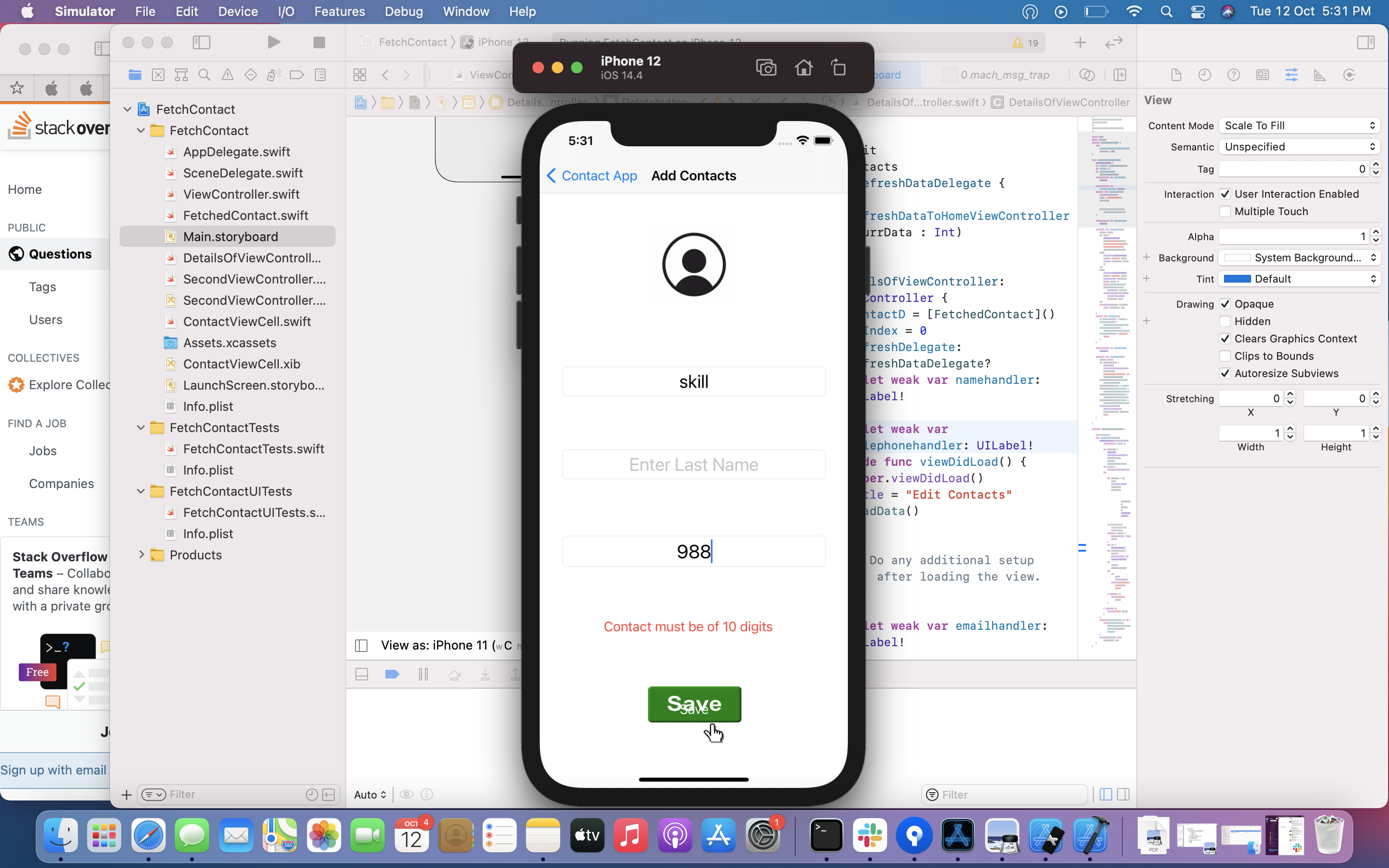 GitHub - PGK22/ContactsApp