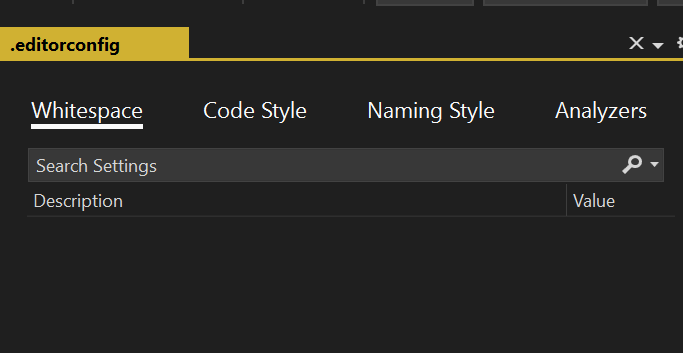 Adding Editorconfig Immediately After Cloning A Repro Fails To Open