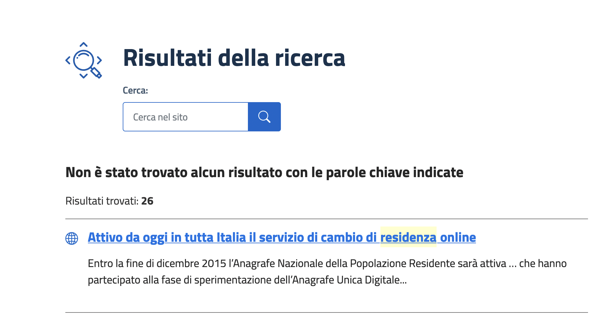 [v2] Risultati ricerca - Modifica titolo pagina e microcopy risultati ...