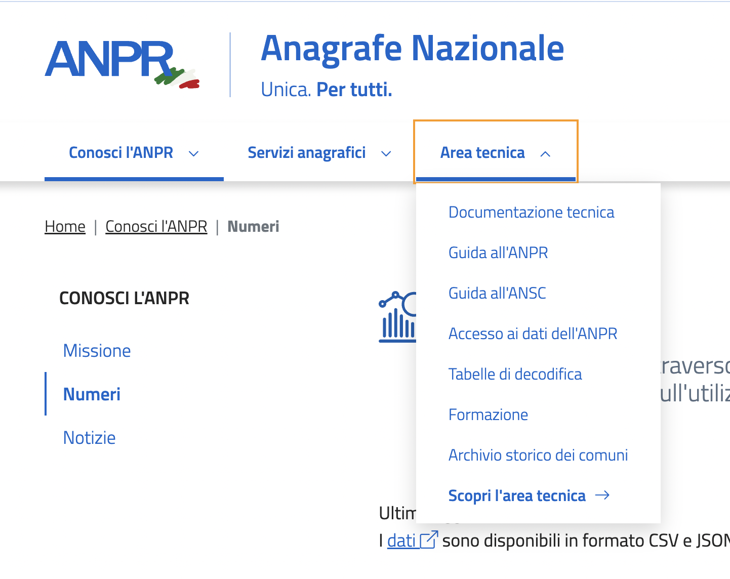 [ANSC] Guida all'ANSC - voce di menu · Issue #182 · teamdigitale/anagrafenazionale.interno.it ...