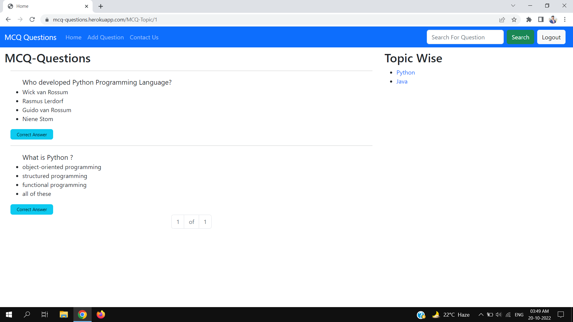 GitHub - Bipul-Dubey/Mcq-Question