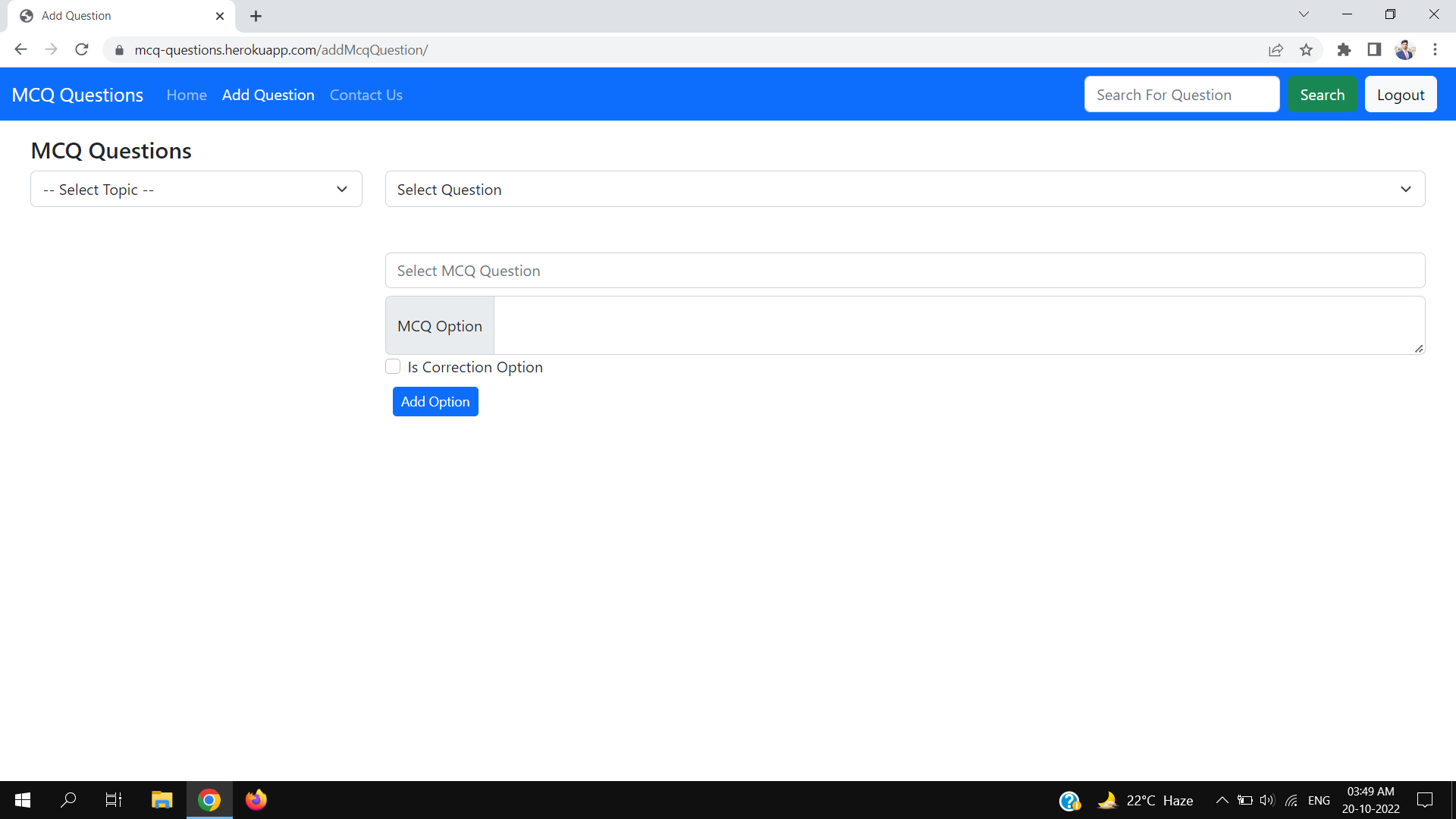 GitHub - Bipul-Dubey/Mcq-Question