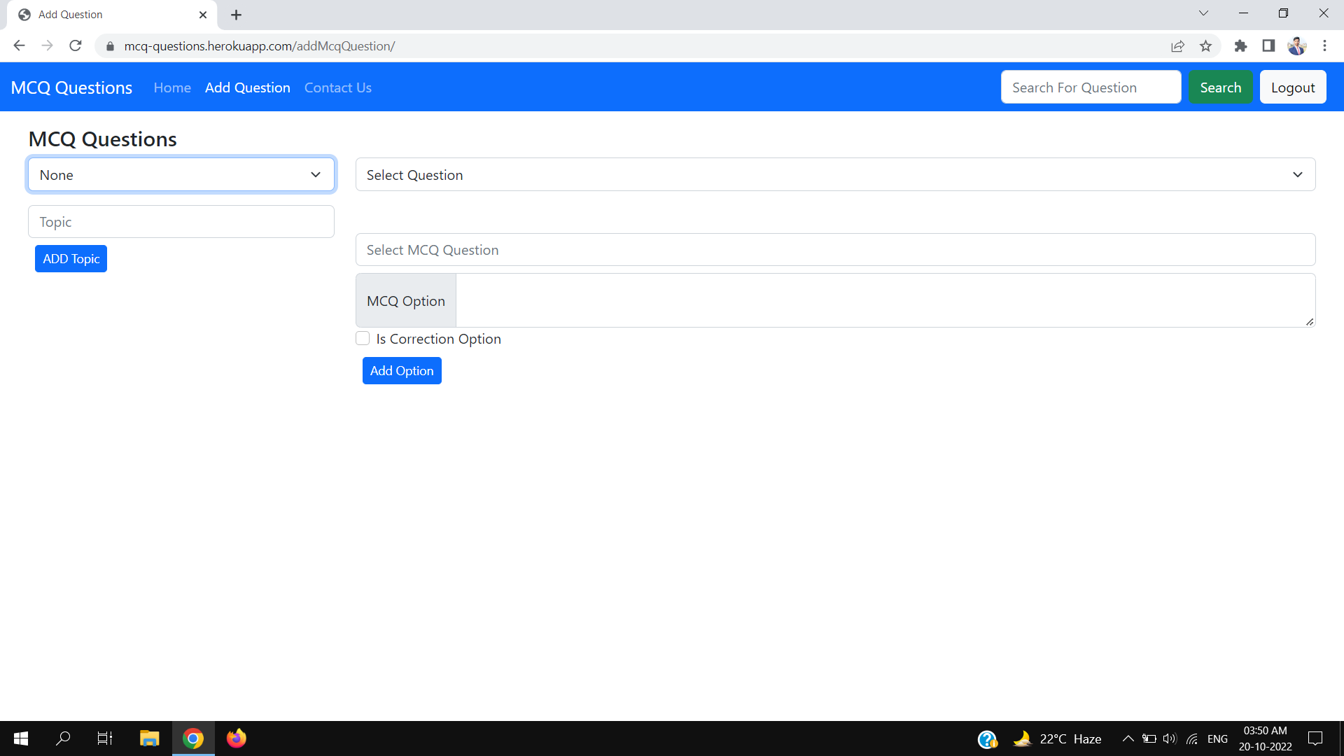 GitHub - Bipul-Dubey/Mcq-Question