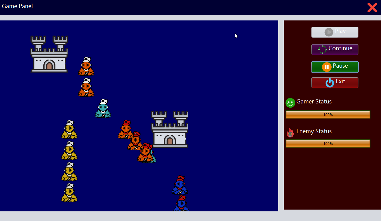 GitHub - pouriaSameti/Mini-Battle: The Second Advanced Programming Final Project