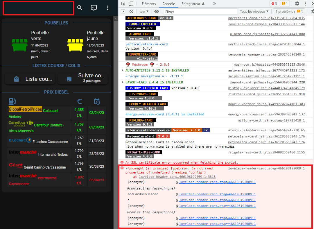lovelace-header-cards broken on Core 2023.4.0. · Issue #10 · gadgetchnnel/lovelace-header-cards ...