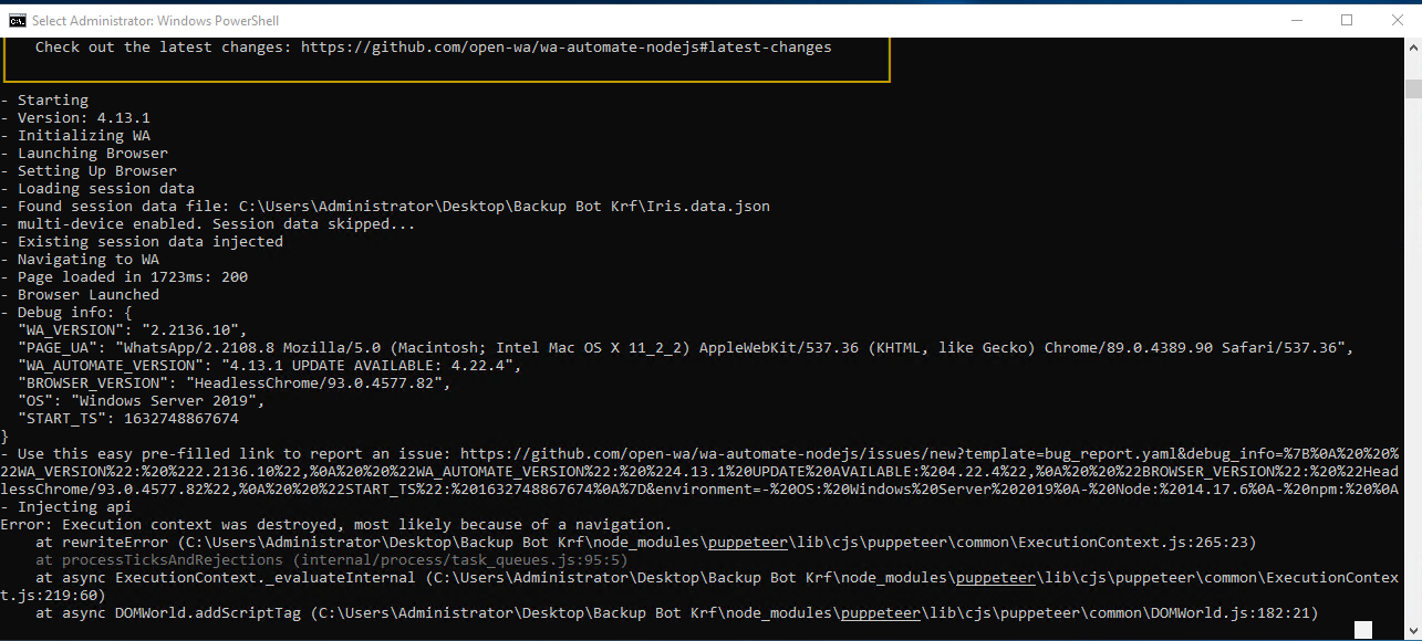 problema pra rodar · Issue #299 · KillovSky/Iris · GitHub