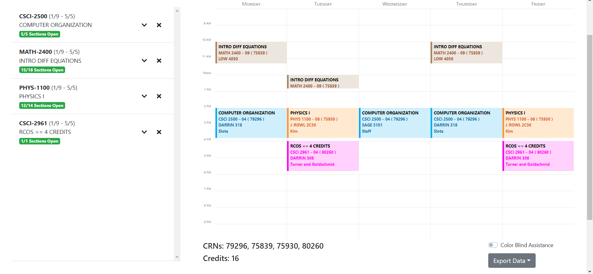 Schedule Disappearing When Deselecting Course · Issue #666 · YACS-RCOS/yacs.n · GitHub