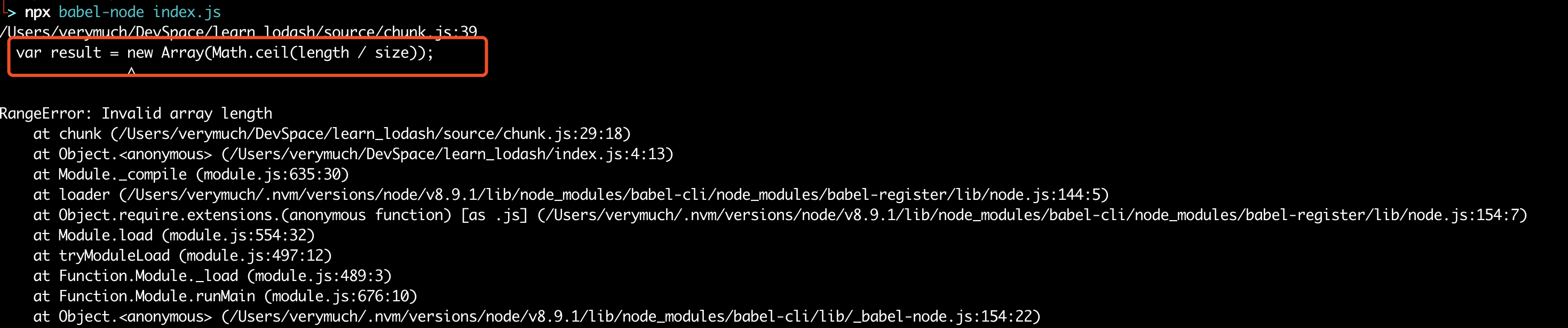 questions about _.chunk in Array category · Issue #4135 · lodash/lodash · GitHub
