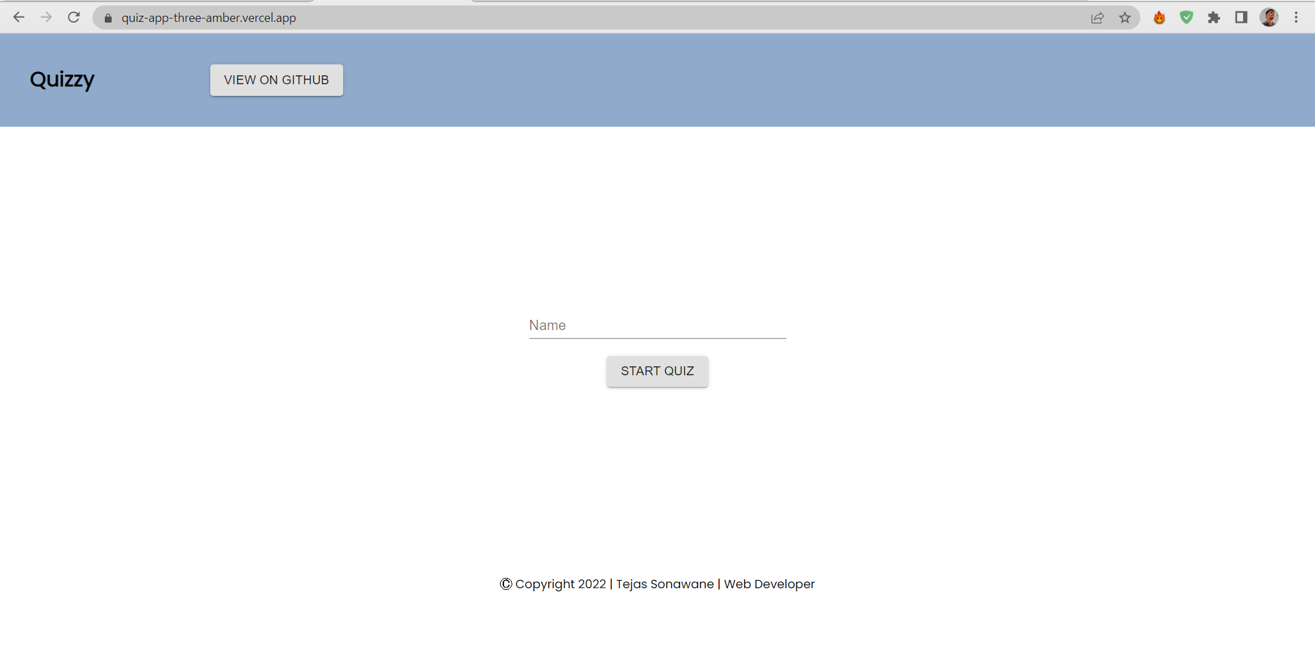 GitHub - tejas-4502/quiz-app: simple quiz platform