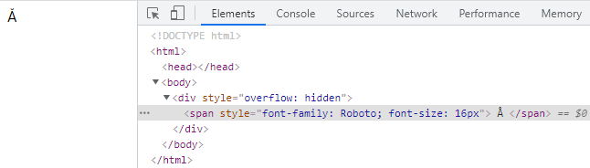 Accent characters overflow with larger font sizes · Issue #341 · googlefonts/roboto-2 · GitHub