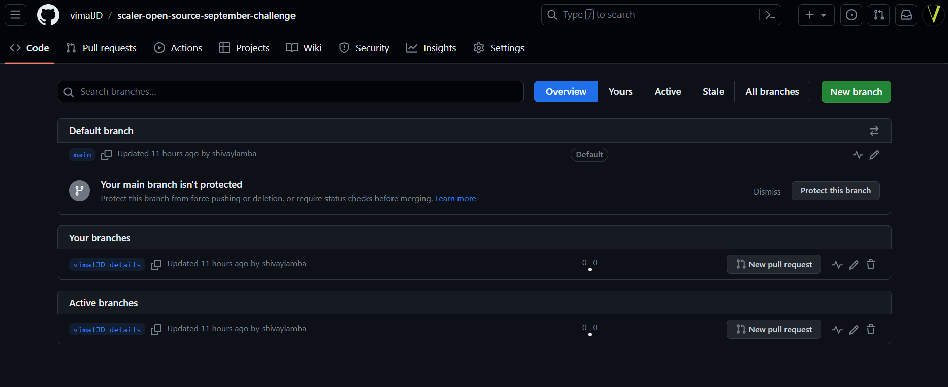 #30 days Challenge: [ Vimal ] · Issue #738 · scaleracademy/scaler-open-source-september ...