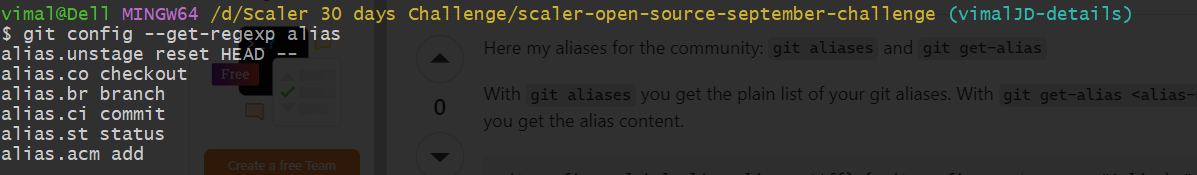 #30 days Challenge: [ Vimal ] · Issue #738 · scaleracademy/scaler-open-source-september ...