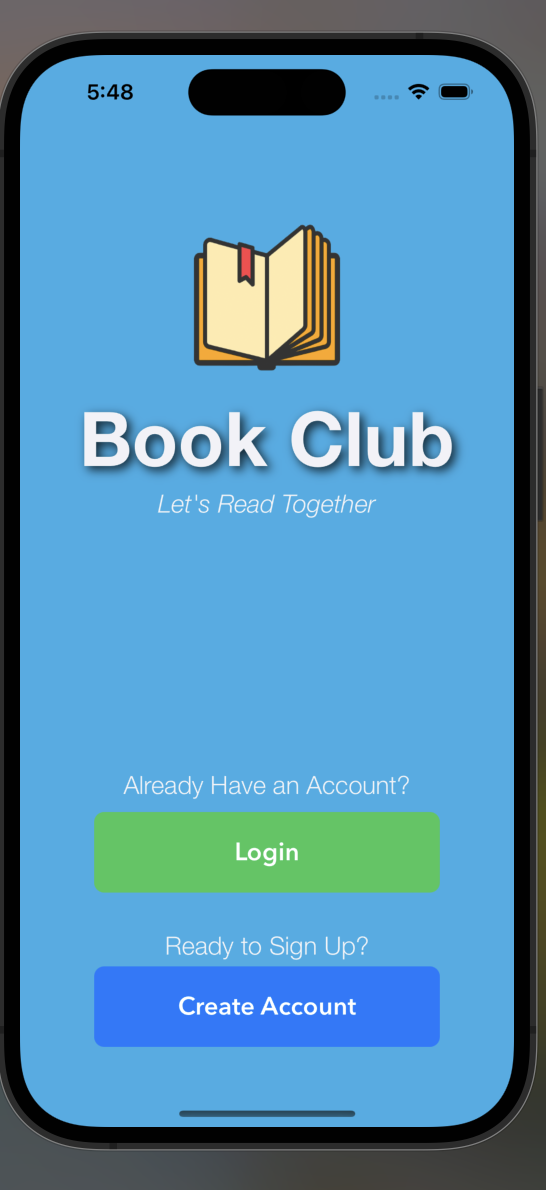 GitHub - nbrenner6/Book-Club: An app for bookworms to share their zest for literature with others.