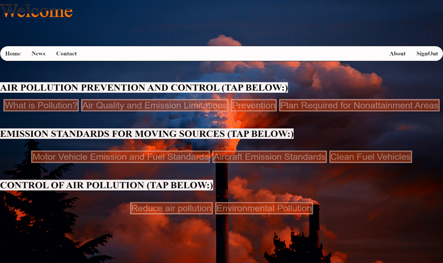 GitHub - 202-MohammadAreeb/PollutionAwareness: Pollution Awareness Website
