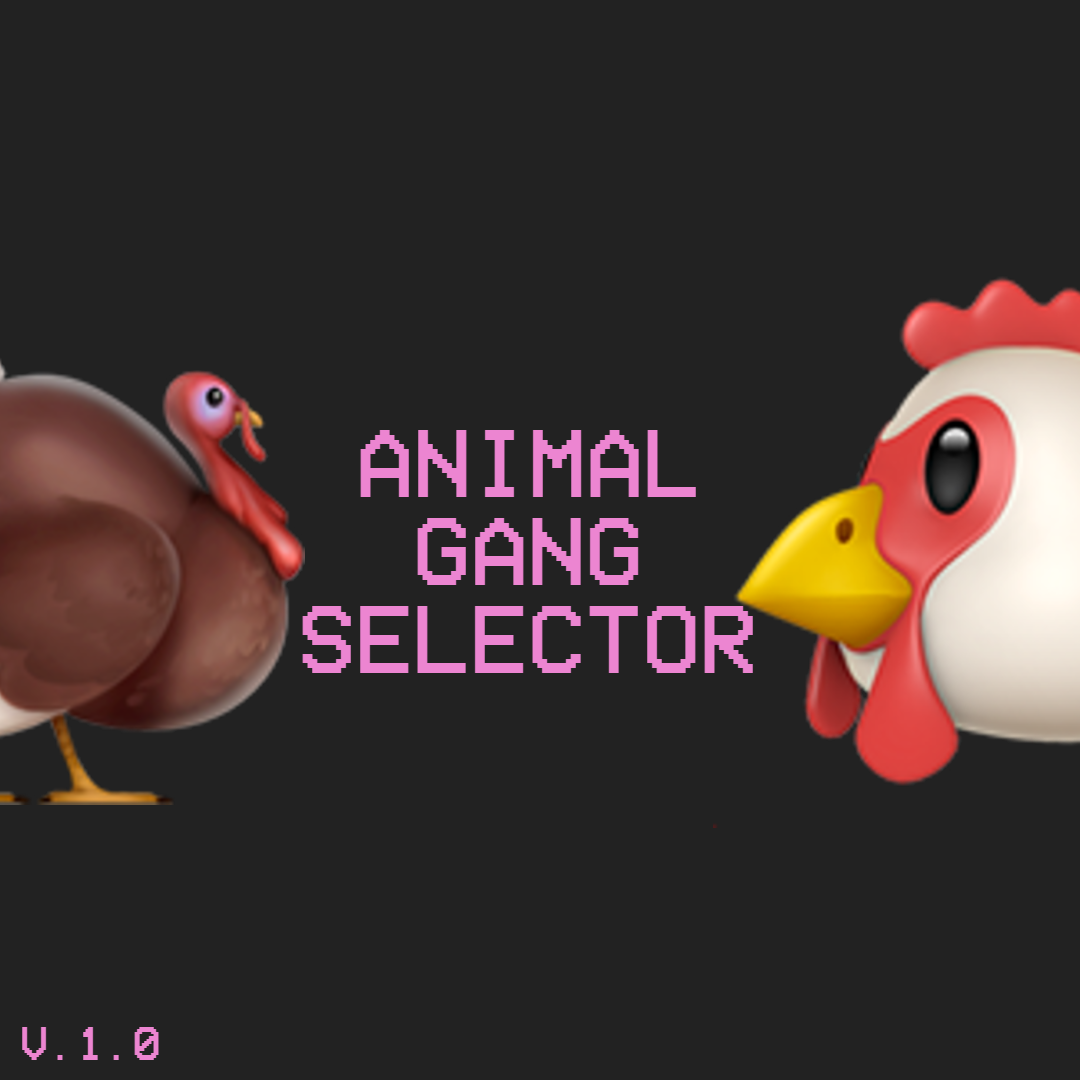 GitHub - planeklm/Animal-Gang-Selector: First C# Project - Animal Gang ...