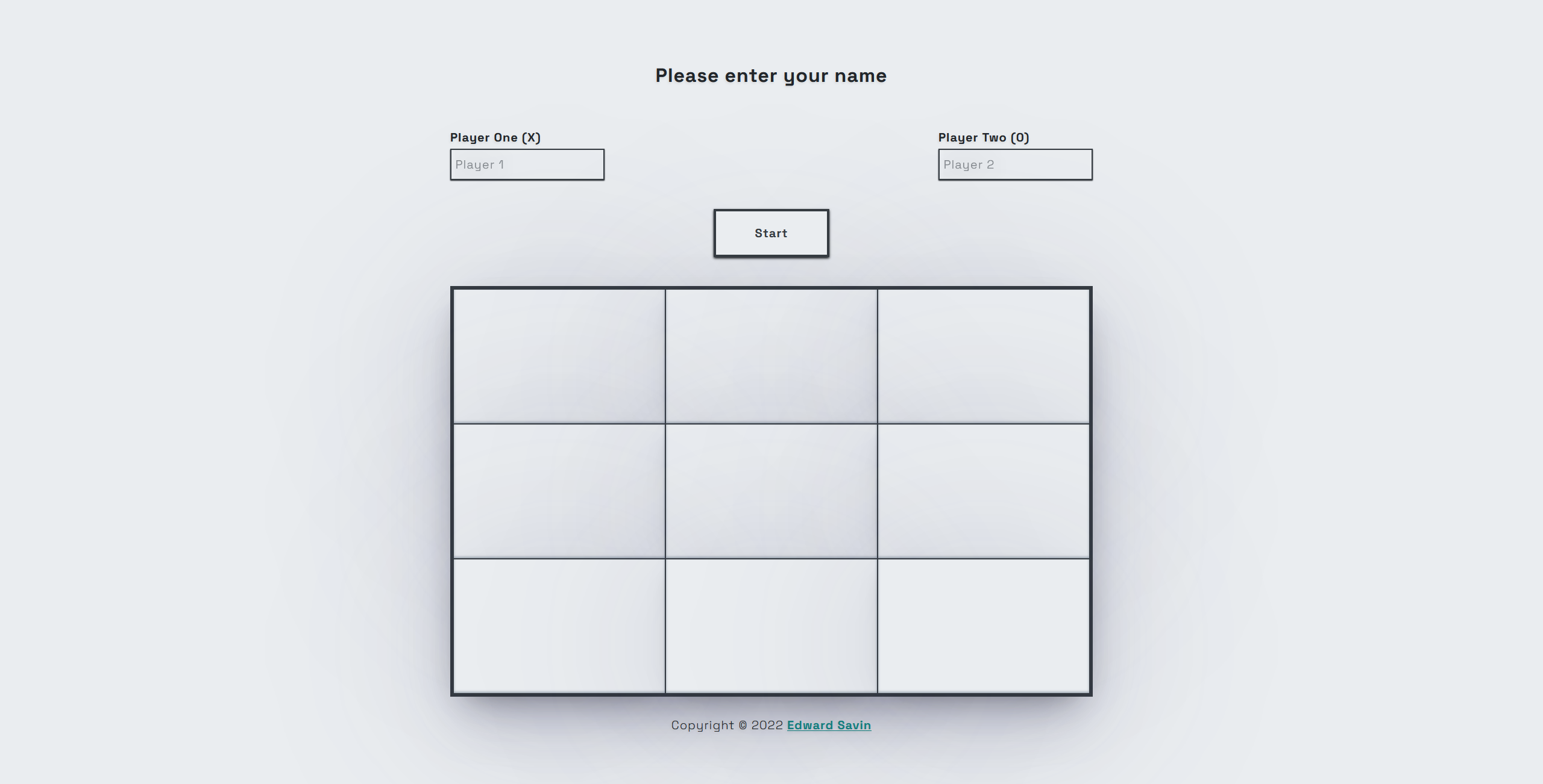 GitHub - edwardsavin/tic-tac-toe