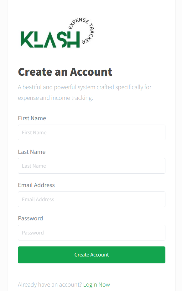 GitHub - HarshithaVemuri24/KLASH-Expense-Tracker: The Expense Tracker ...