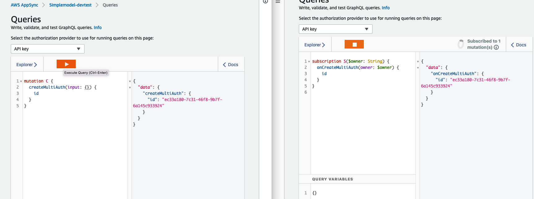 Graphql Subscription Throws Error Validation Error Of Type Undefinedvariable Variable Not