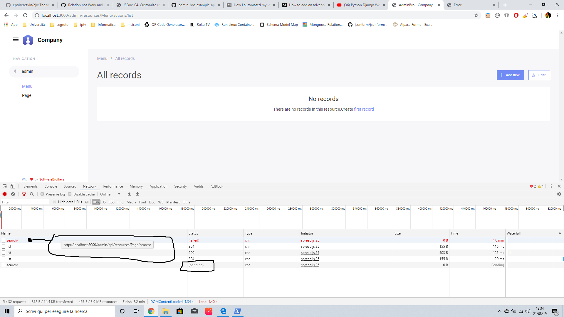 Relation not Work and other issues · Issue #127 · SoftwareBrothers/adminjs · GitHub