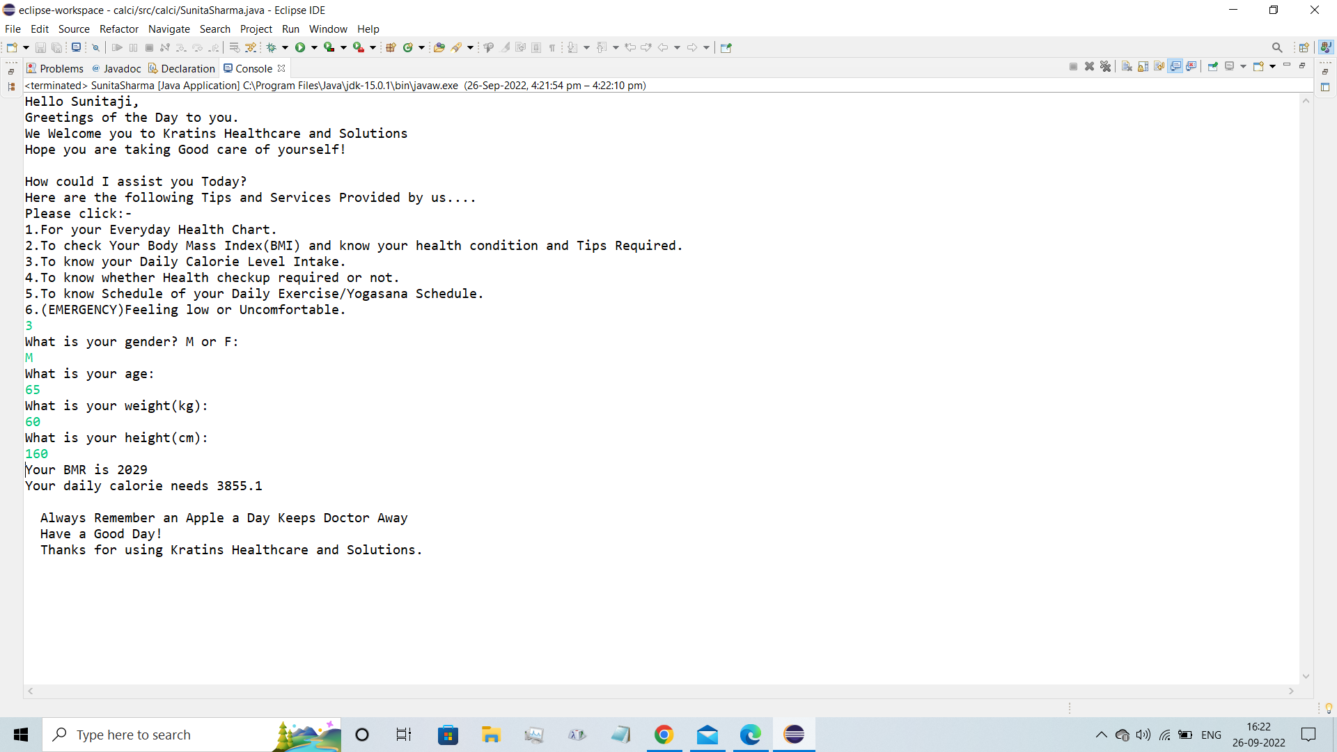 GitHub - Pratikpritz/Sunita_Sharma_Health: This Java code provide ...