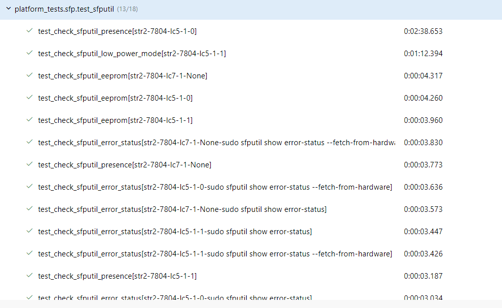[wolverine LC] sfputil show error-status cli not supported · Issue #82 · aristanetworks/sonic ...