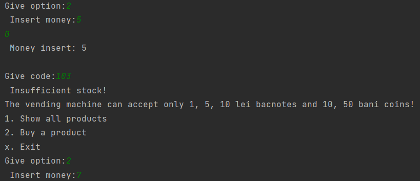 Github Simona Sidau Vending Machine