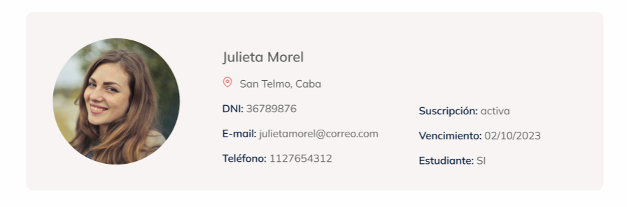 #13 Como usuario quiero ver mi información personal de la cuenta · Issue #15 · proyectos-tsdwad ...