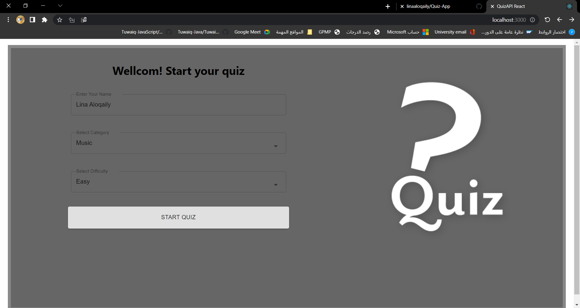 GitHub - linaaloqaily/Quiz-App