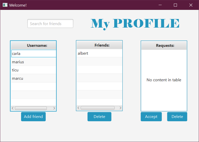 GitHub - Diana-Camelia/Relationship-App-GUI