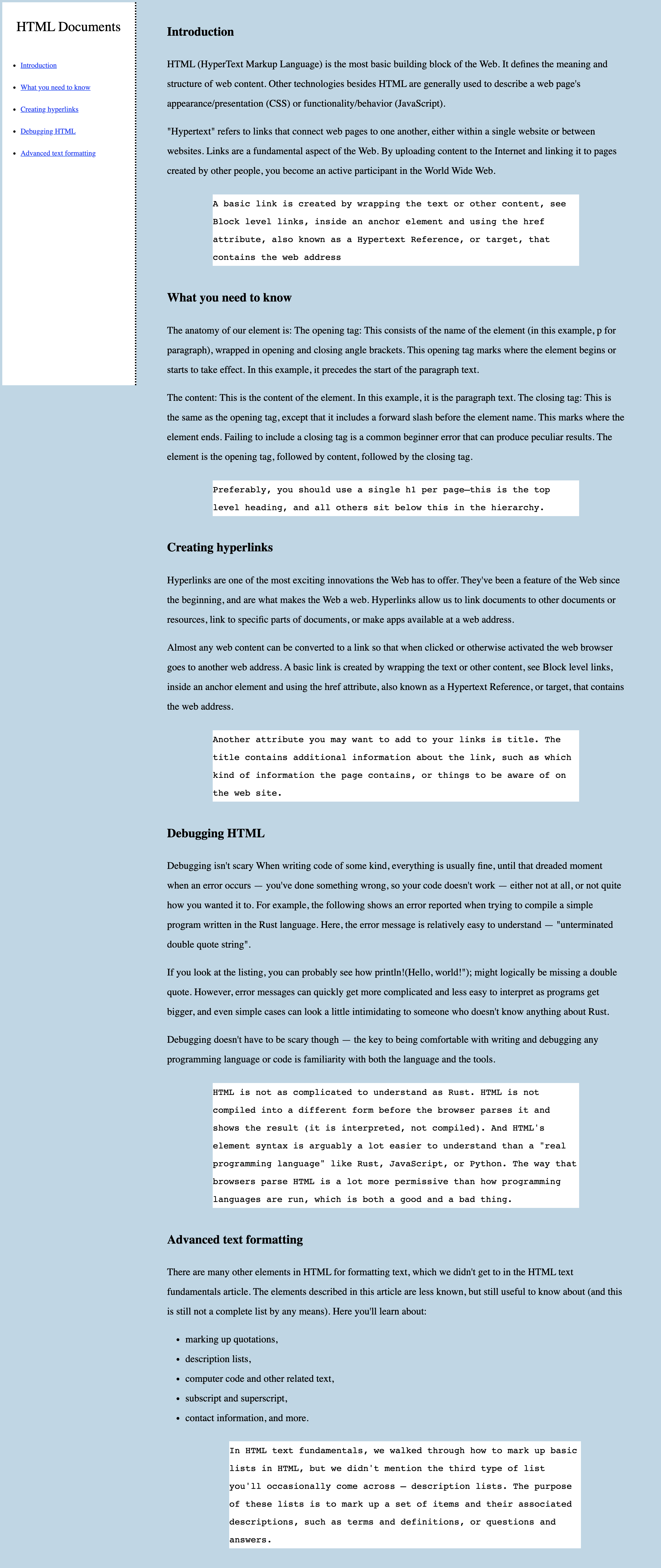 GitHub - yannellym/HTML_documentpage