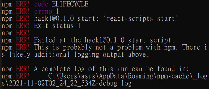 無法compile (Can't resolve 'seedrandom' ) · Issue #9 · ntuee-webprogramming/hack1-QAs · GitHub