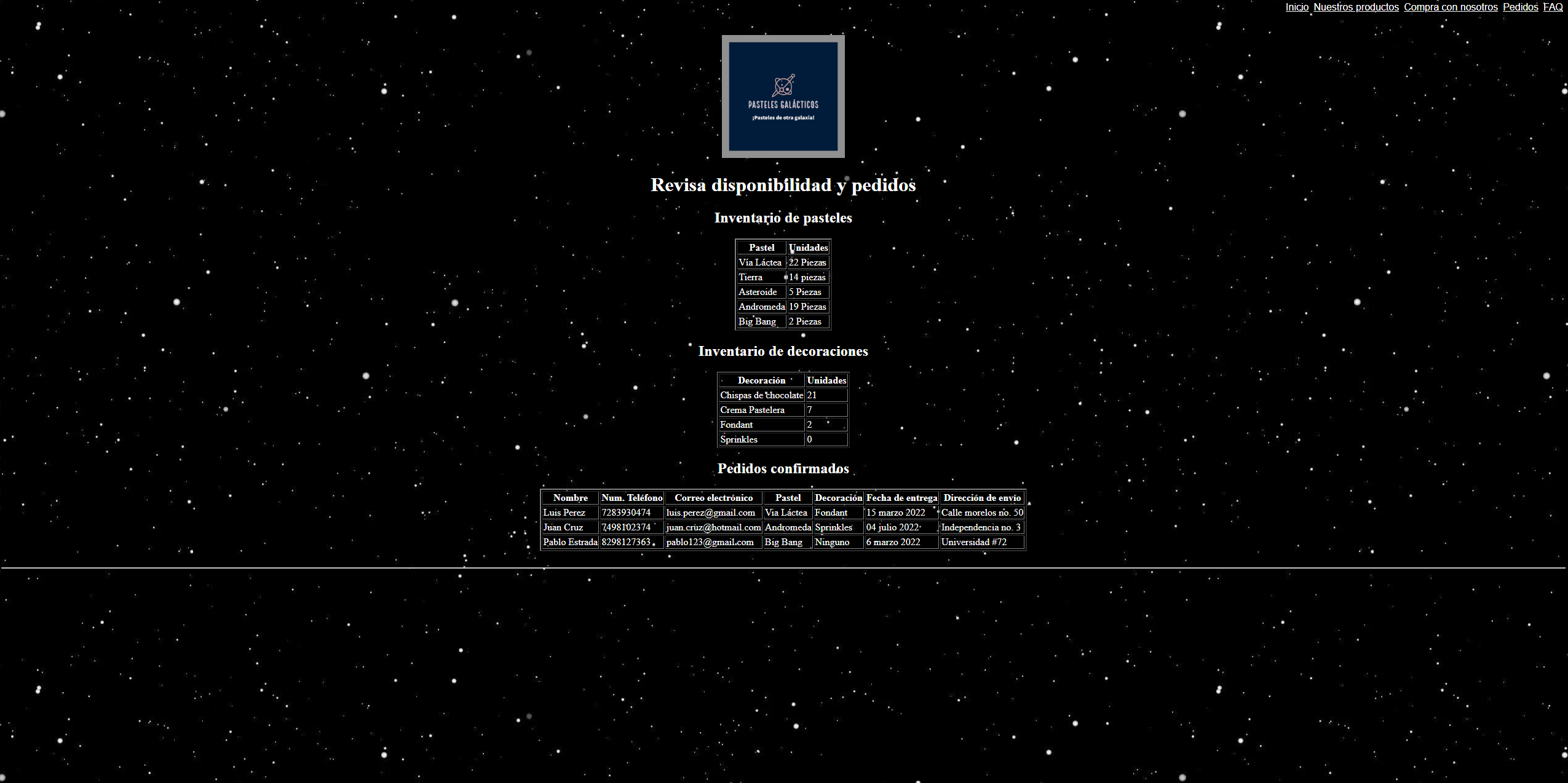 GitHub - AlejandroASMz/Pasteles-Galacticos: Práctica de HTML