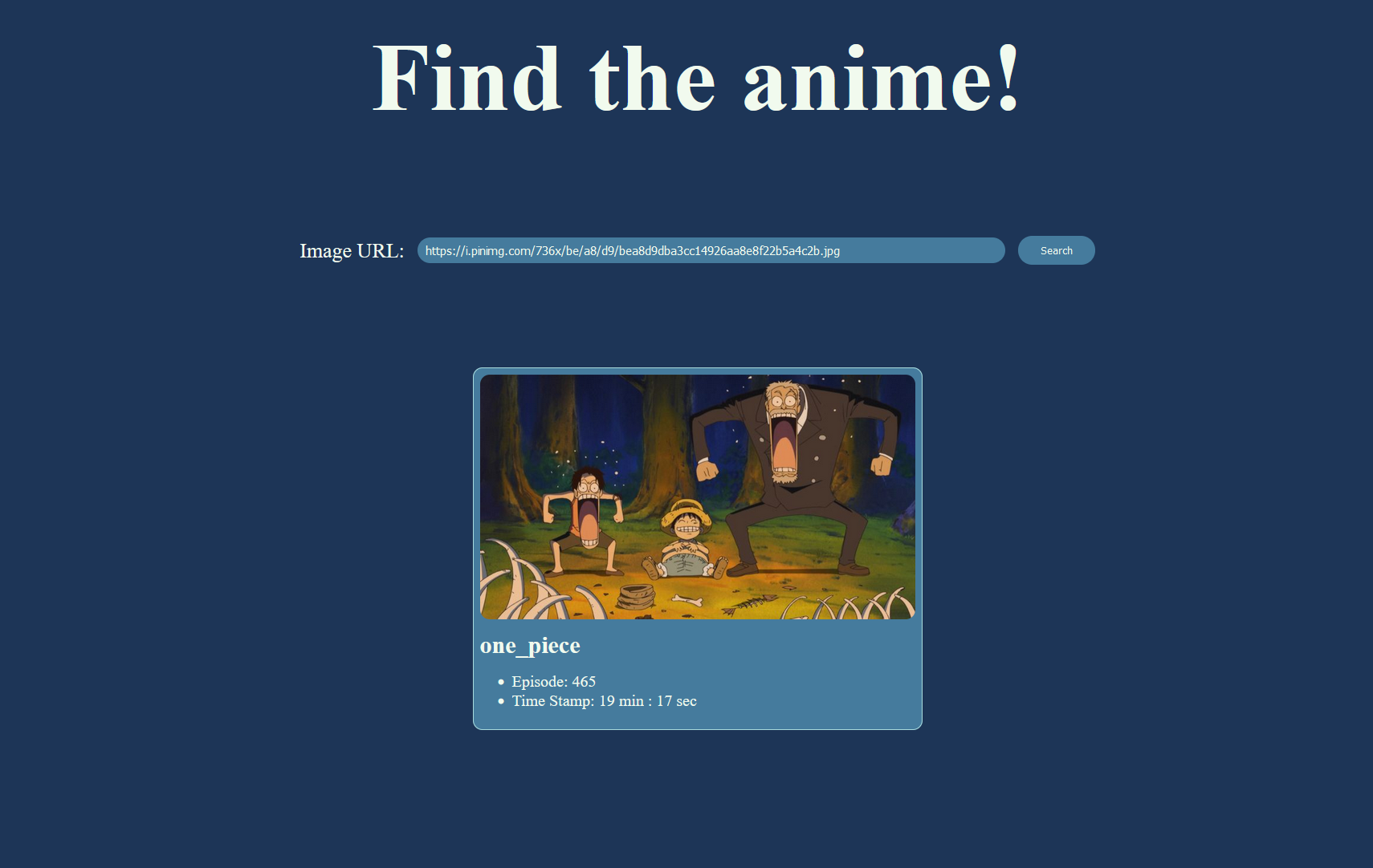 GitHub - ShifuX/anime-finder