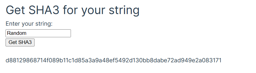 GitHub - GandhiVir/get-sha3-of: Get SHA3 for your string