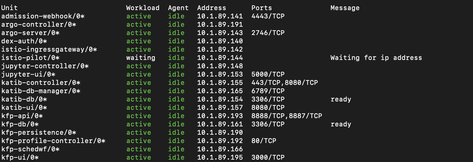 istio-pilot waiting for ip address · Issue #559 · canonical/bundle-kubeflow · GitHub