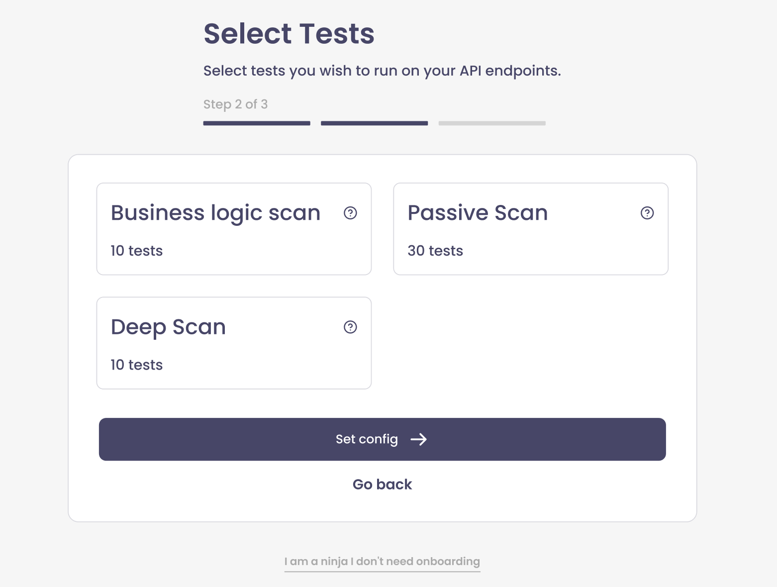 ⚡ Add a back button to onboarding · Issue #159 · akto-api-security/akto · GitHub