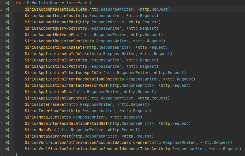 The name of operationId is not very reasonable; it might be optimized or allowed to be ...