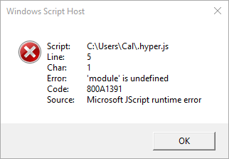 Can't open preferences. · Issue #1945 · vercel/hyper · GitHub