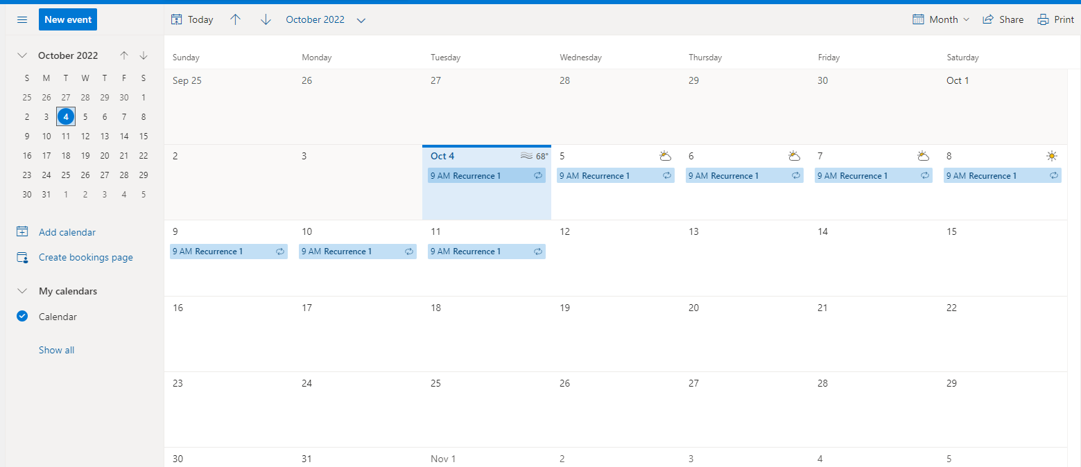 Office.context.mailbox.item.recurrence.getAsync is giving - Uncaught (in promise) Error ...