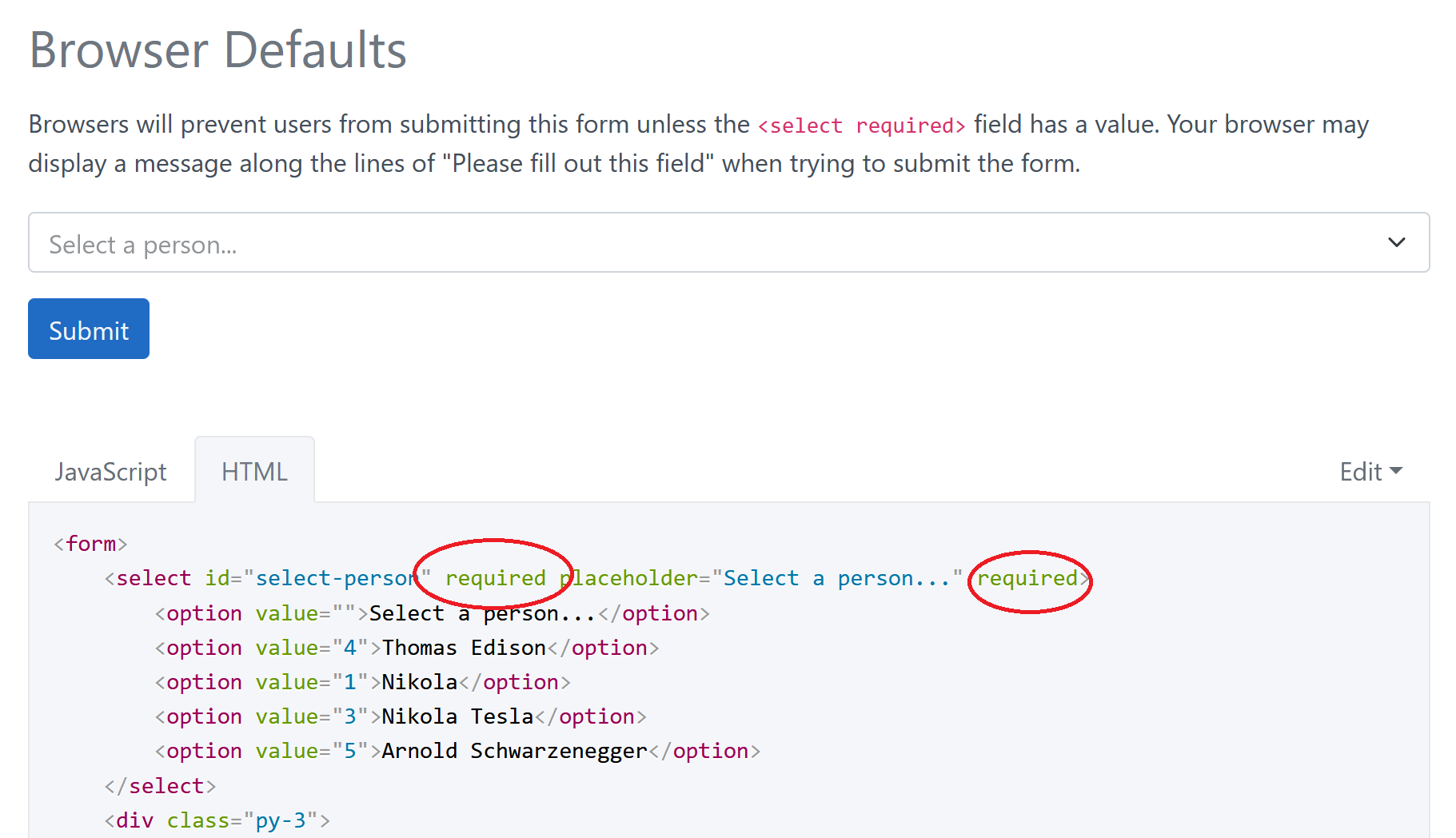 Browser validation issue when · Issue #153 · orchidjs/tom-select · GitHub