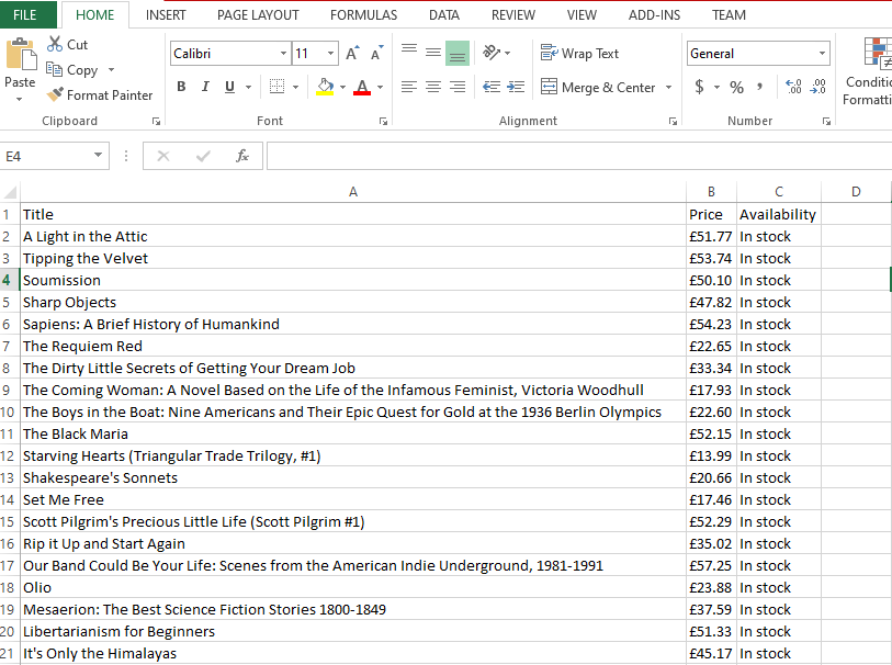 GitHub - jasmienA/Web-scraping-to-excel: Extracting data to excel
