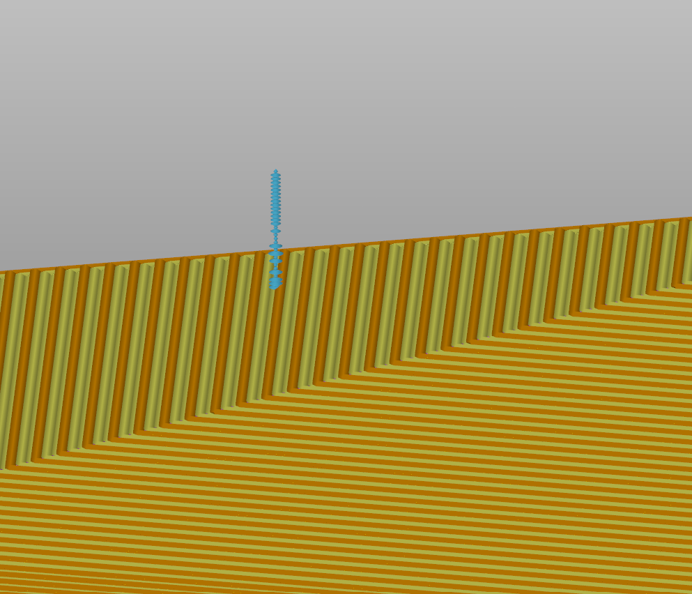 External Perimeters First causing Deretractions in the physical center ...