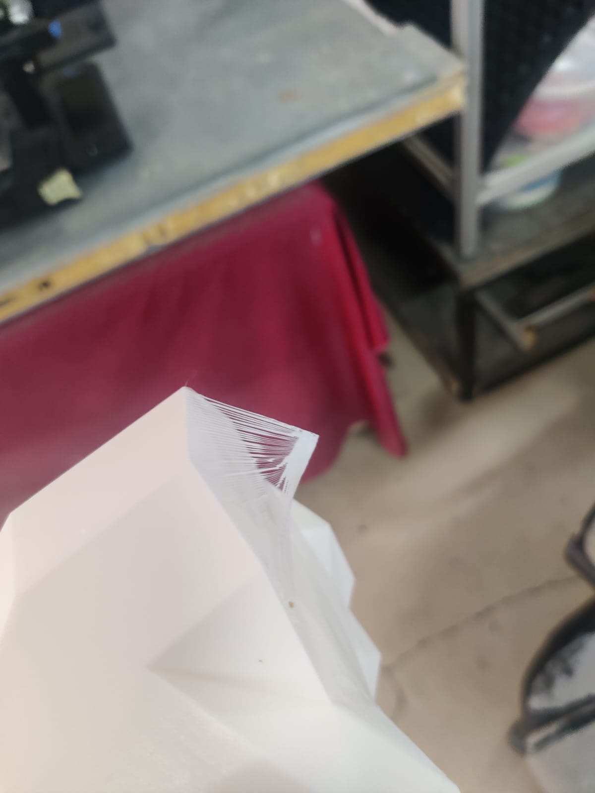 External Perimeters First causing Deretractions in the physical center ...