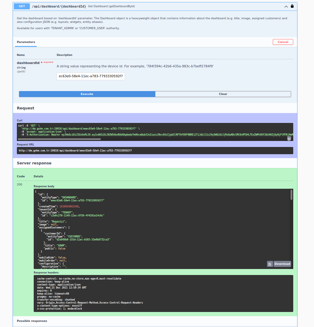 [Bug] We are having trouble fetching dashboard information with Python tb rest client. How can ...